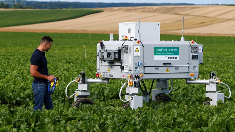 Агроробота BoniRob планують запустити у масове виробництво ...
